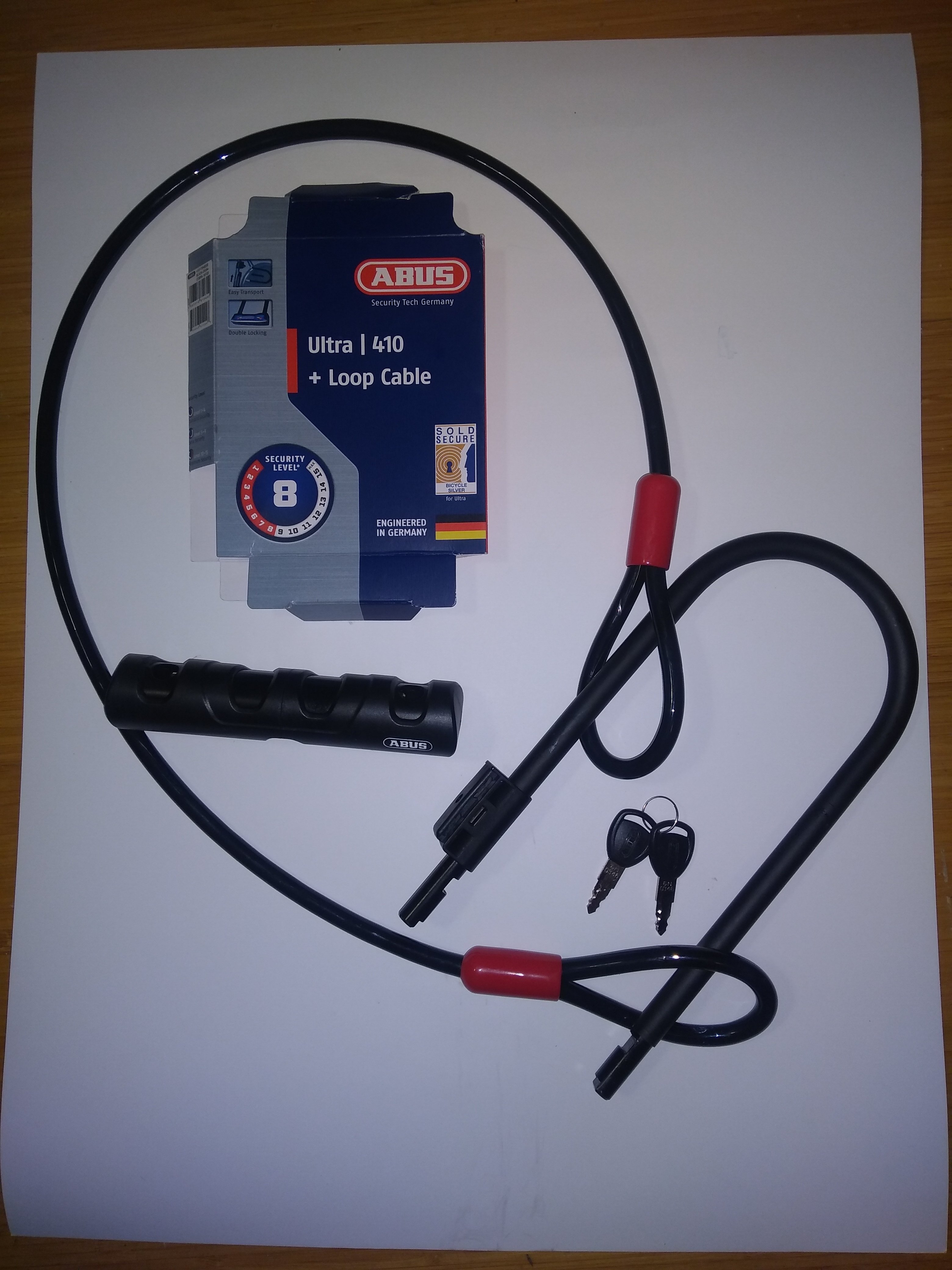 A Dude Abikes Likes: ABUS Ultra 410 + Loop Cable Bicycle Lock | A Dude ...