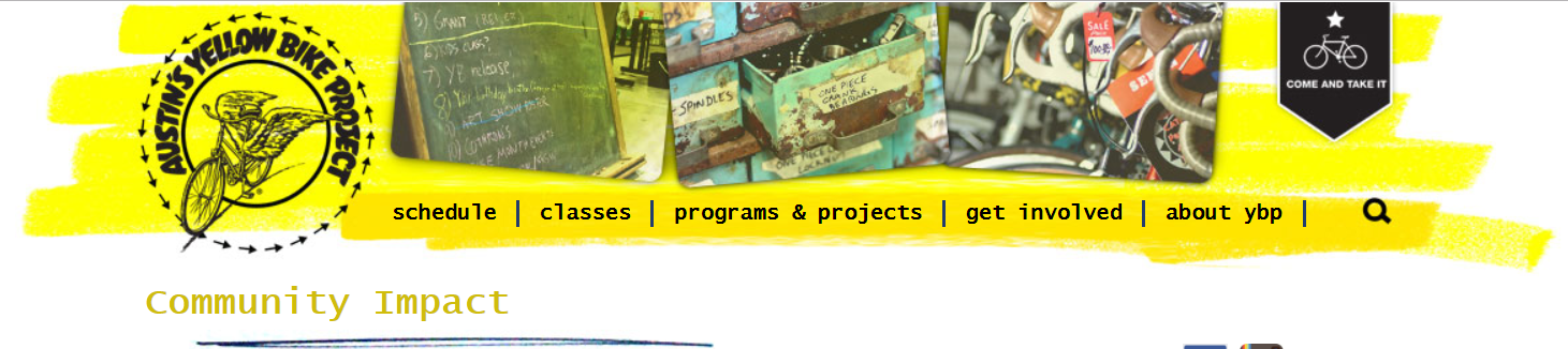 A Mellow Evening at Austin’s Cool Community Yellow Bike Project | A ...