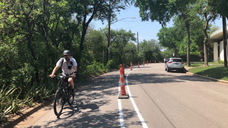 Austin, Texas Bike Lanes and Sidewalks: A Few Updates | A Dude Abikes