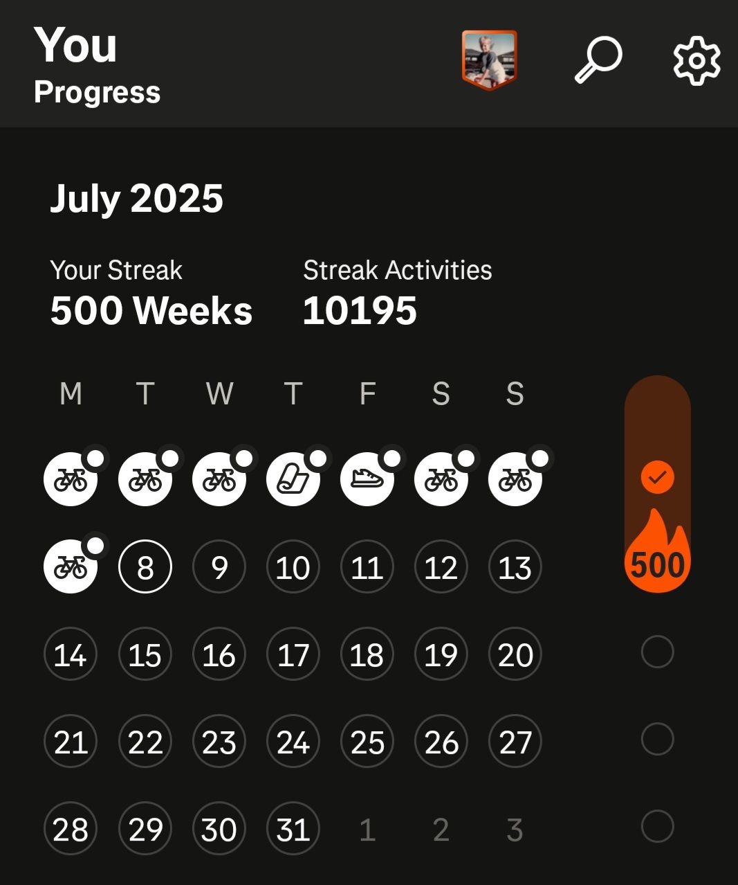 7/11/2025: On My 500-Week Streak + 3 Months Until 6 Years of Daily ...